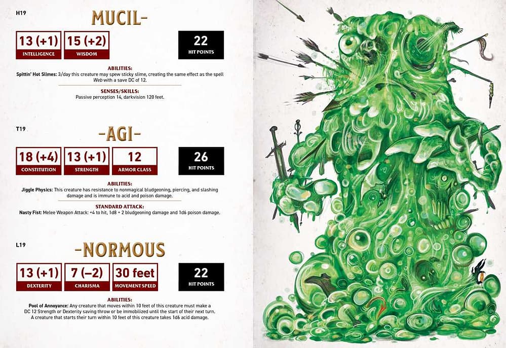 Düngeonmeister Random Monster Generator – Dryad Games