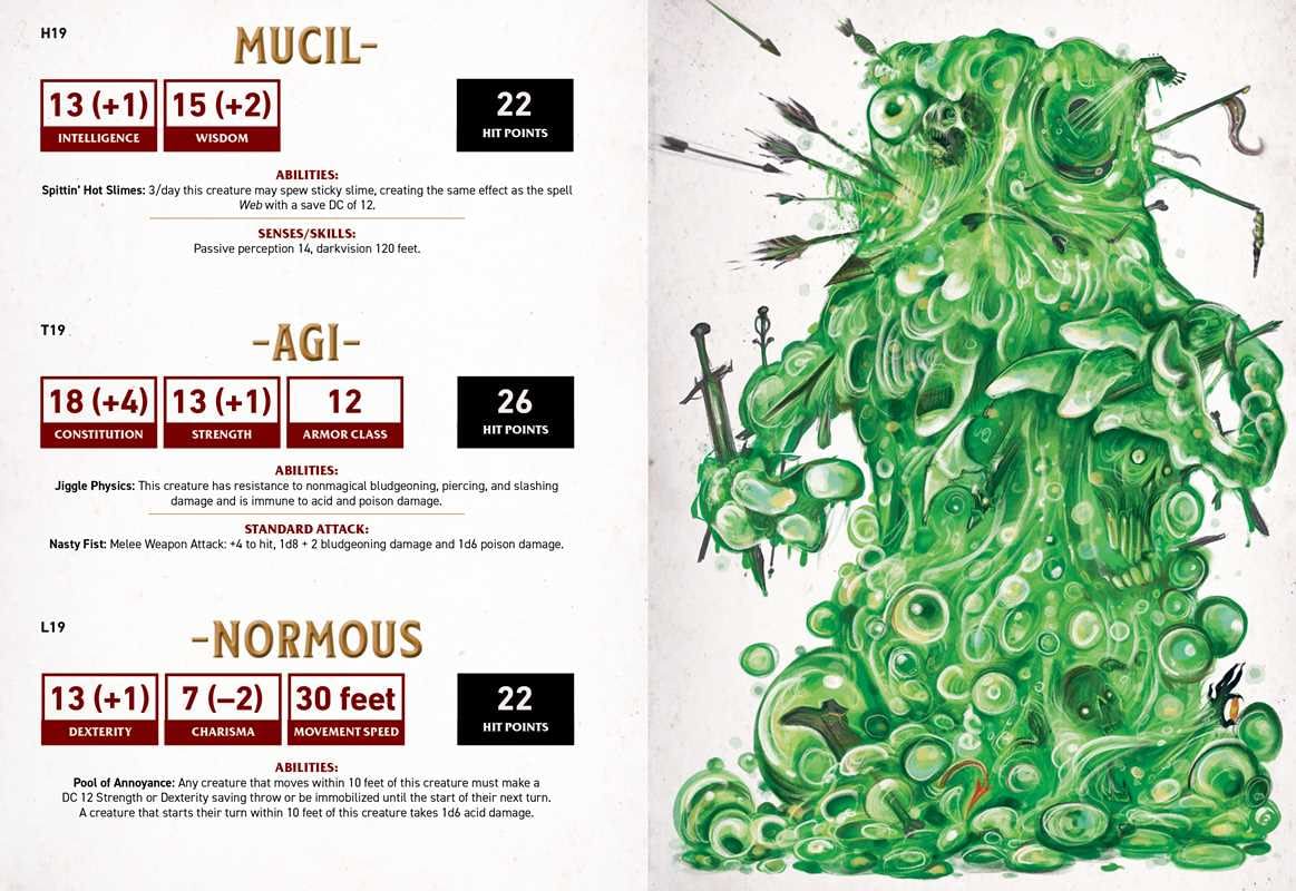 Düngeonmeister Random Monster Generator – Dryad Games