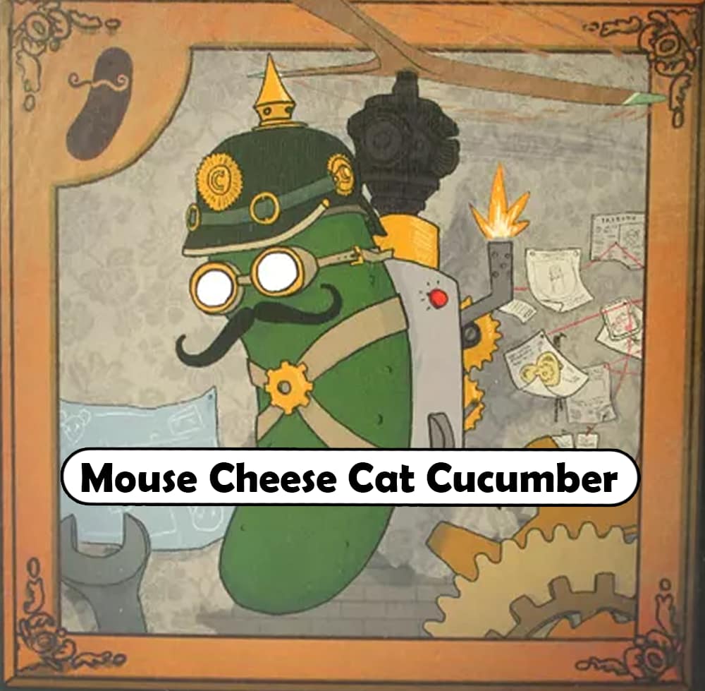 Mouse Cheese Cat Cucumber – Dryad Games