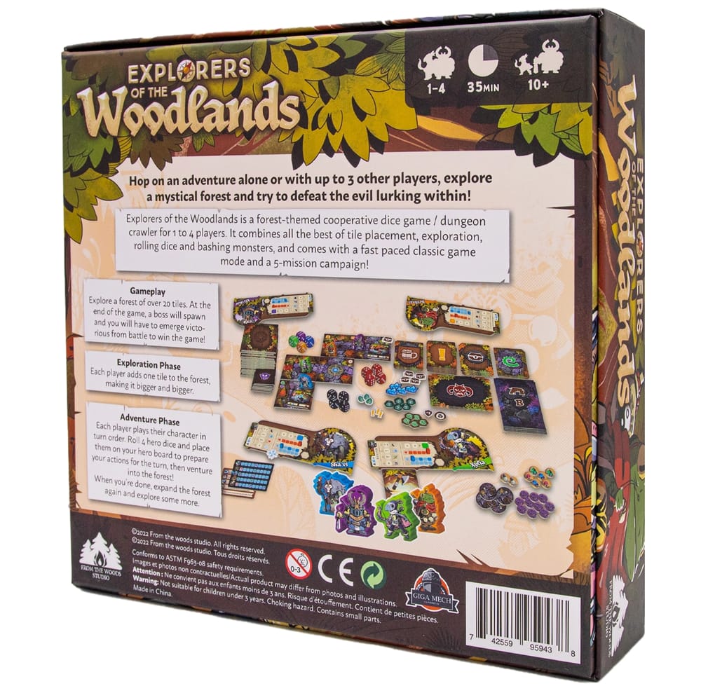Explorers of the Woodlands – Dryad Games