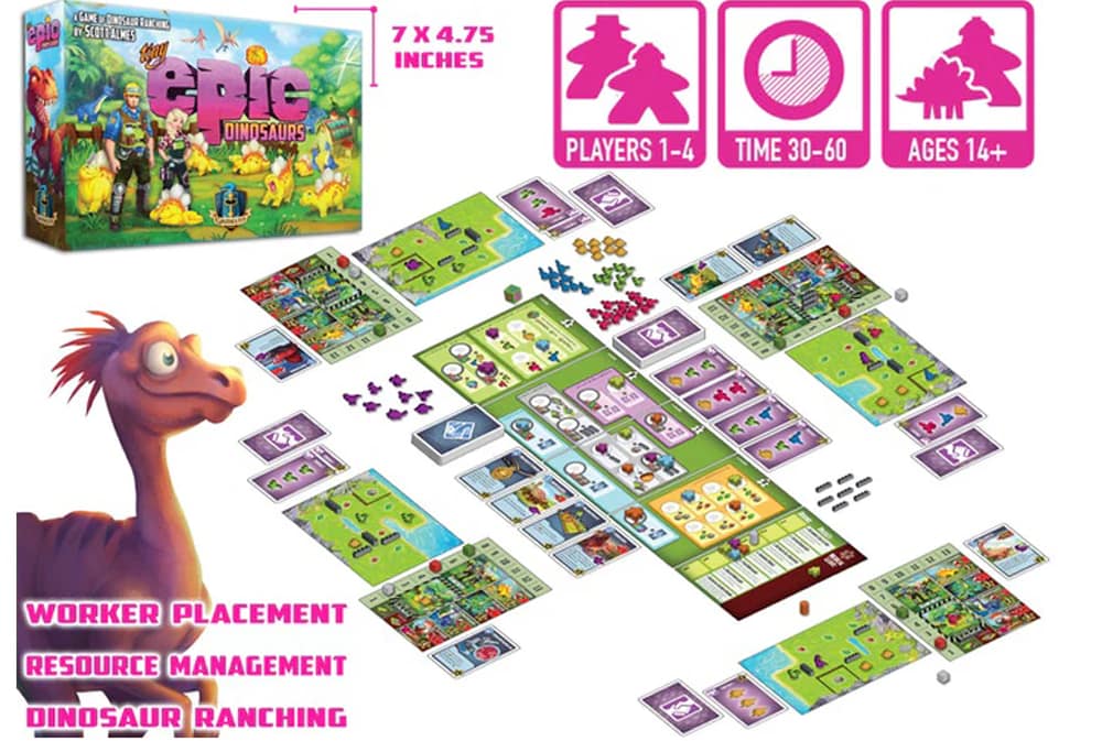 Tiny Epic Dinosaurs – Dryad Games